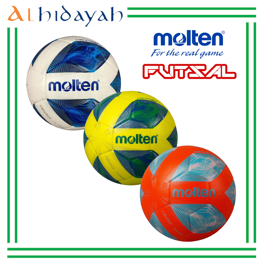 Molten Futsal F9A1510 Synthetic Leather Laminated Ball Bola | Shopee ...