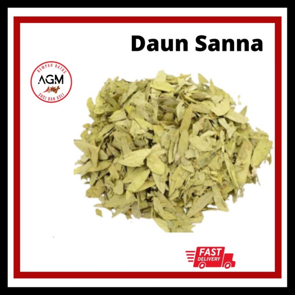 AGM DAUN SANNA/ SENNA LEAF/ SENNA MAKI 1KG 500G 200G READY STOCK ...