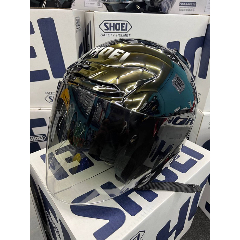 SHOEI JFORCE 2 HITAM | Shopee Malaysia