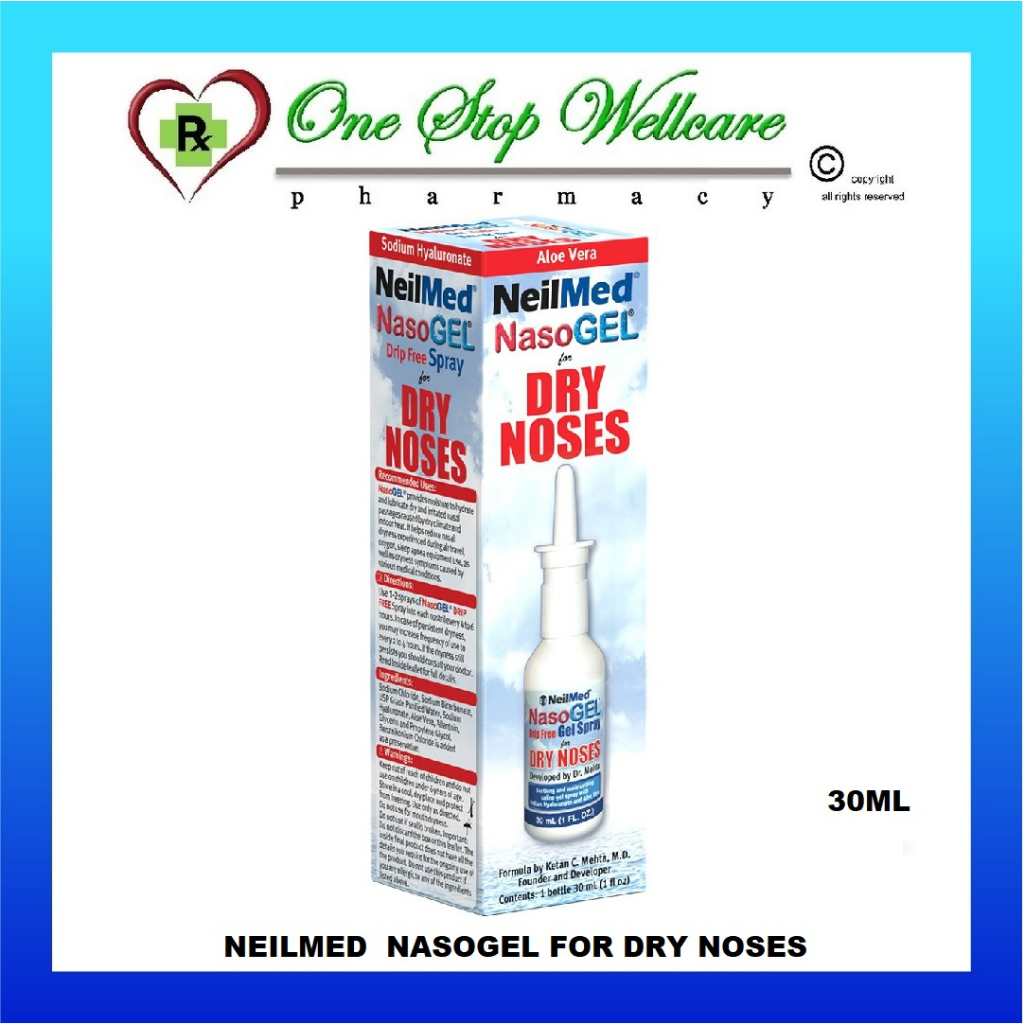 NEILMED NASOGEL UNTUK HIDUNG KERING / NASOGEL FOR DRY NOSES 30ML (EXP ...