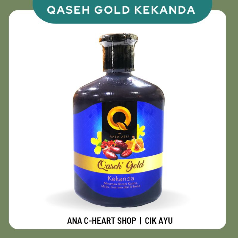 [READY STOCK] QASEH GOLD KEKANDA NEW LOOK 500ML | Shopee Malaysia
