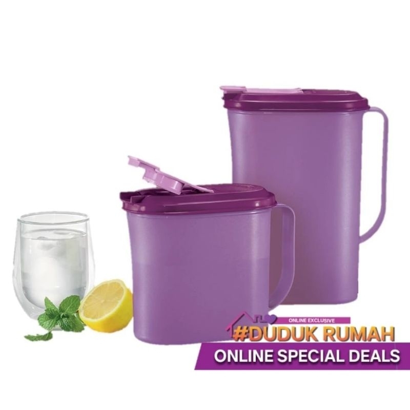Tupperware Brands - Purple Hand Pitcher Set 2L + 1L | Shopee Malaysia