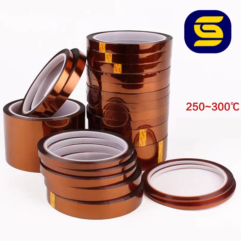 High temperature resistant tape polyimide sticker amber mobile phone ...