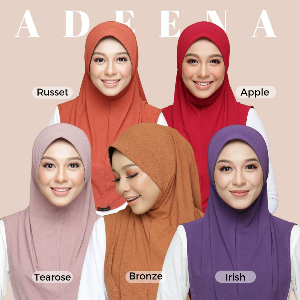 ADEENA PLAIN by HIJABUNDA | Shopee Malaysia