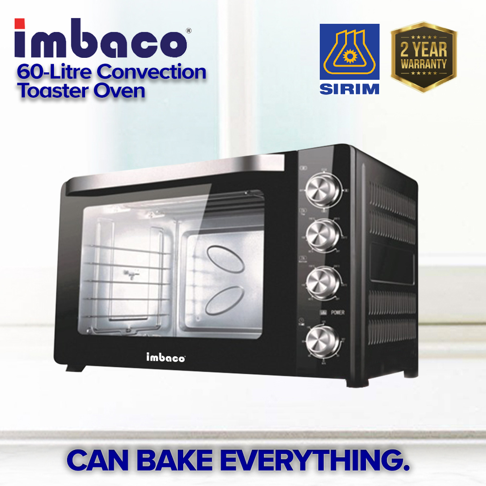 Imbaco 60L Capacity Heavy Duty Electric Convection Toaster Oven (60L ...