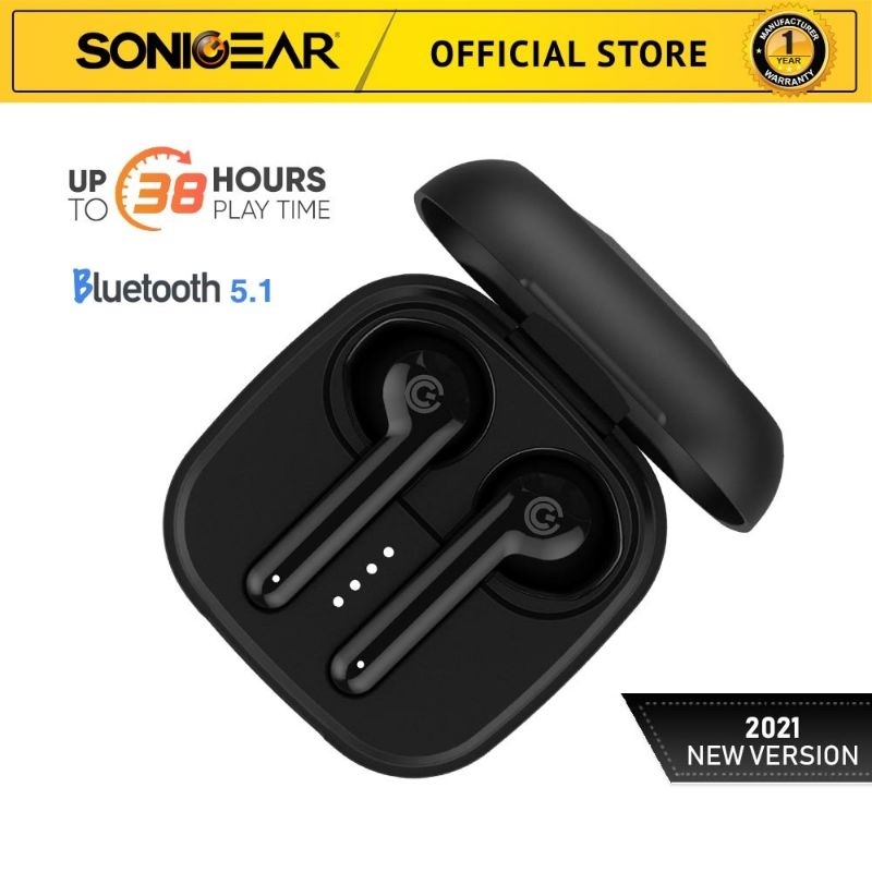 SonicGear Earpump TWS1(2021) True Wireless Stereo Earphone Bluetooth/38 ...