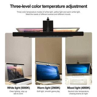 Monitor Light Bar Desktop Laptop Reading Light PC Screen Light Bar ...