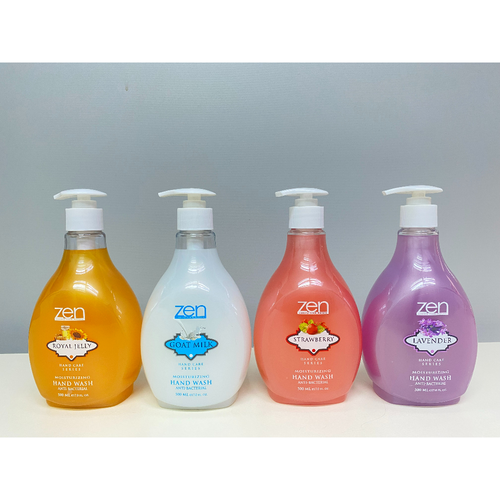 (2 BOTOL/SET)ZEN GARDEN HAND WASH ANTI BACTERIAL [1 SET 2 BOTTLE (500ML ...