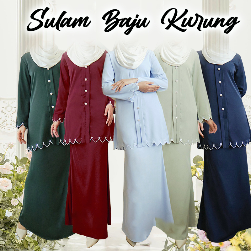 BAJU KURUNG KEBAYA BAJU RAYA 2025SULAM BRIDESMAID NIKAH/Tunang ...