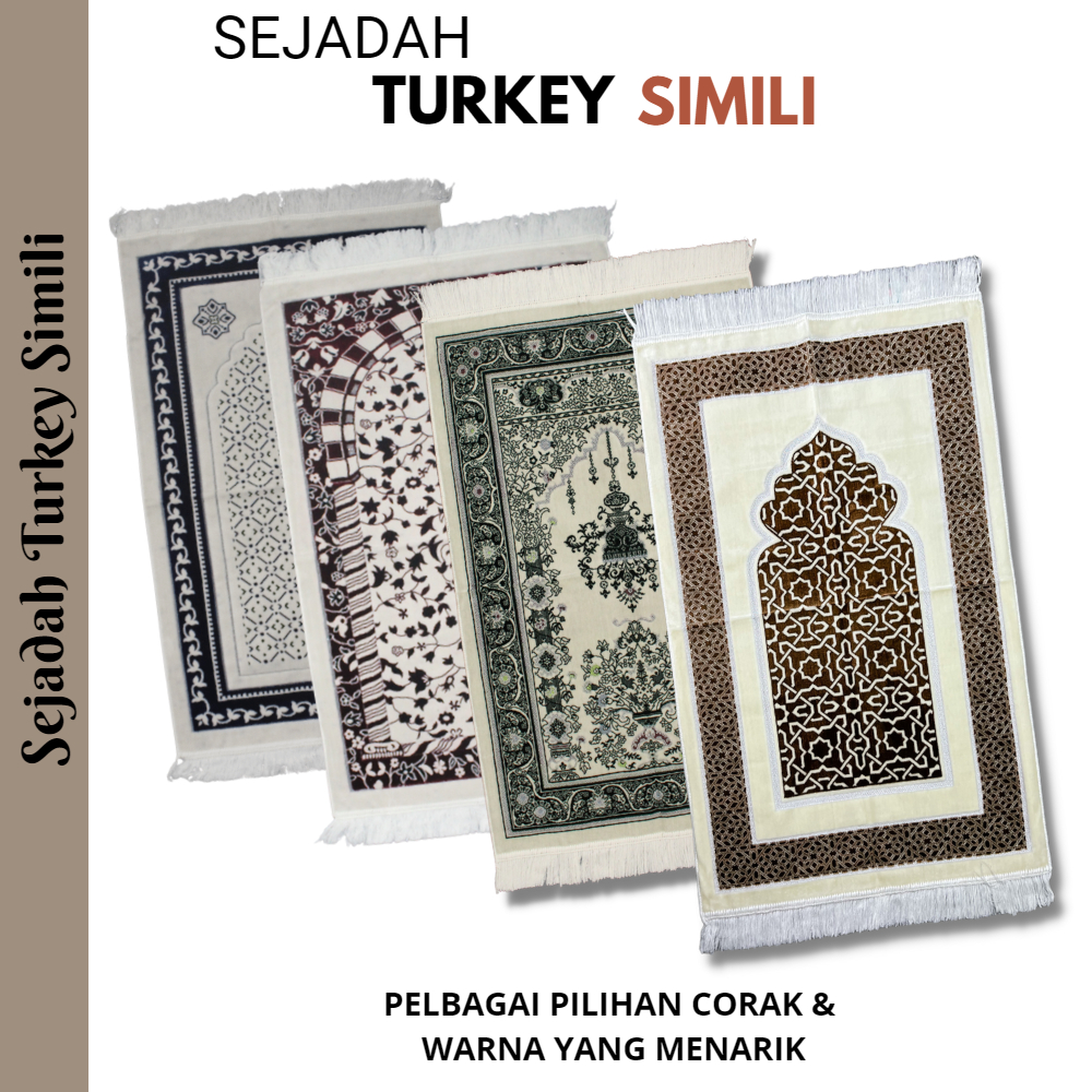 Sejadah Turkey Original untuk hantaran dan hadiah | Shopee Malaysia
