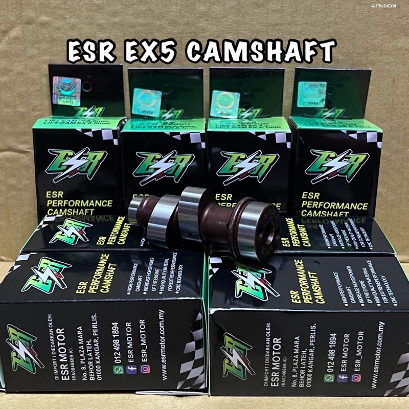 EX5 cam racing ESR 1 ESR 2 ESR 3 CAM RACING LEO TAIKOM UMA | Shopee ...