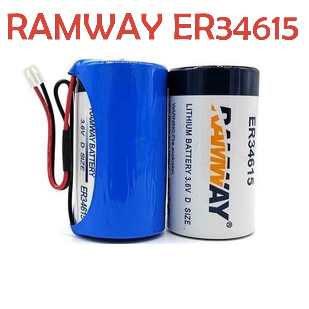 RAMWAY ER34615 D size 3.6V 19000mAh 34615 PLC control system Lithium Li ...