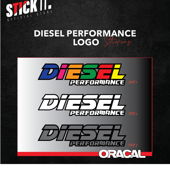 [READY STOCK] DIESEL PERFORMANCE VINYL DECAL CAR STICKER | Shopee Malaysia