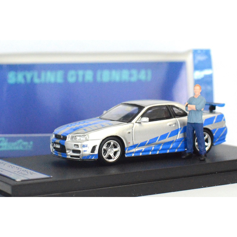 STANCE HUNTERS X ART WORKS 1/64 NISSAN GT-R R34 FAST & FURIOUS WITH ...