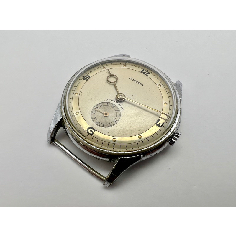 1950s Rare Corona Dual Tone Vintage Swiss Watch | Shopee Malaysia