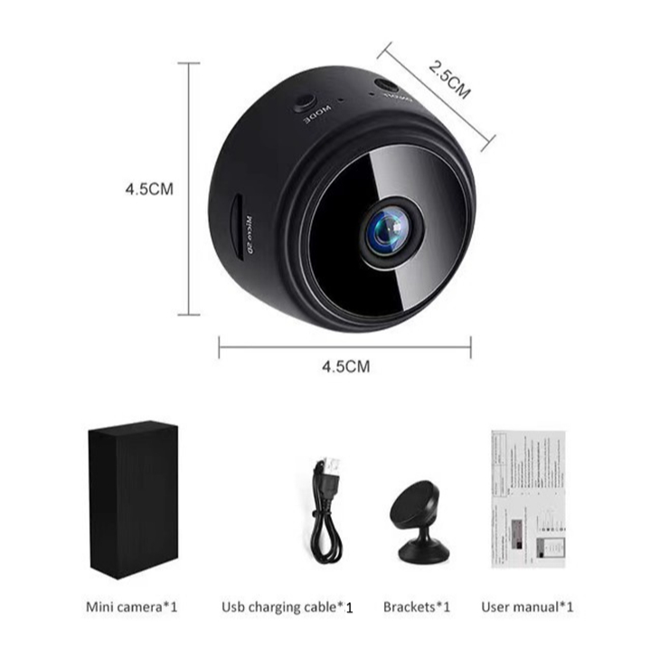 A9 Mini Cemera 1080P HD WIFI CCTV Ip Camera Night Version Voice Video ...