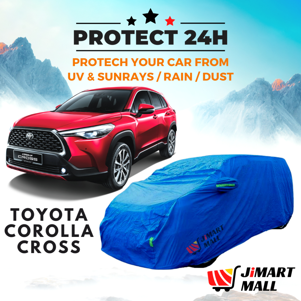 TOYOTA COROLLA CROSS 24H FULL CAR COVER Thick Water Resistant Outdoor ...