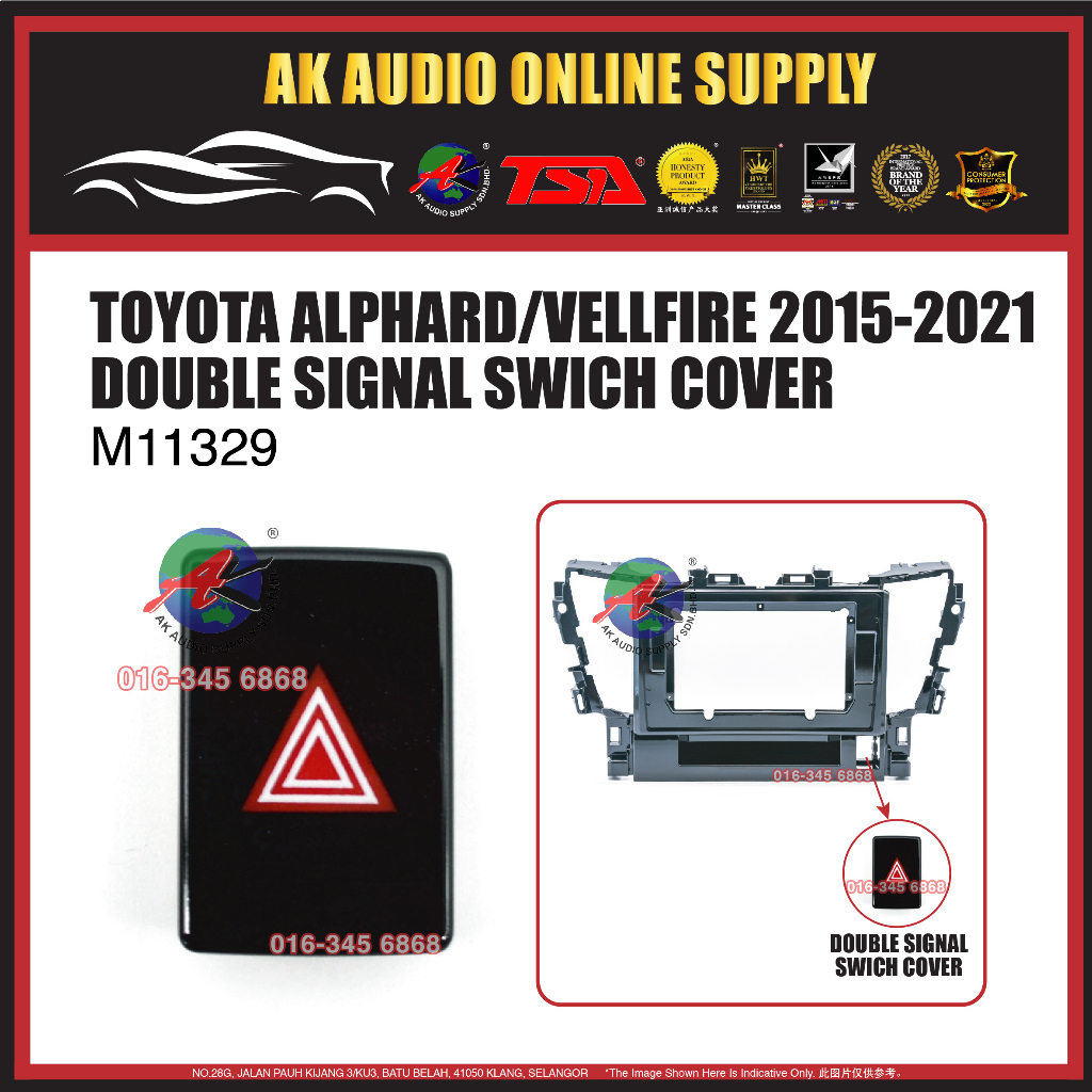 Toyota Alphard / Vellfire ANH30 2020 - 2021 Android Casing Double ...