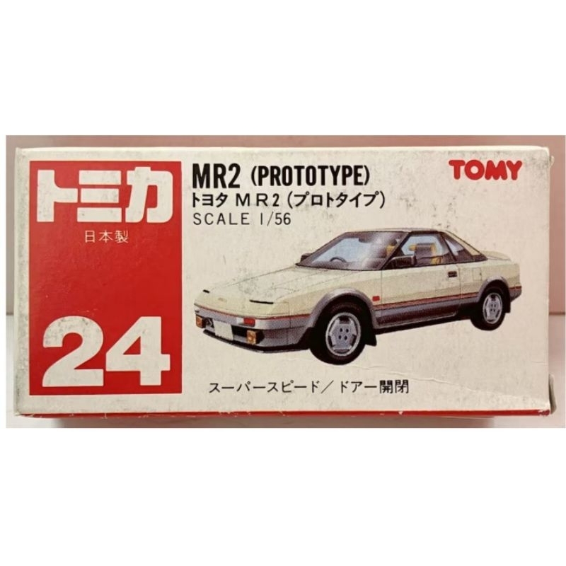 (Made in Japan) No.24 Tomica Toyota MR2 (Prototype) Tomy Red Label | Shopee Malaysia