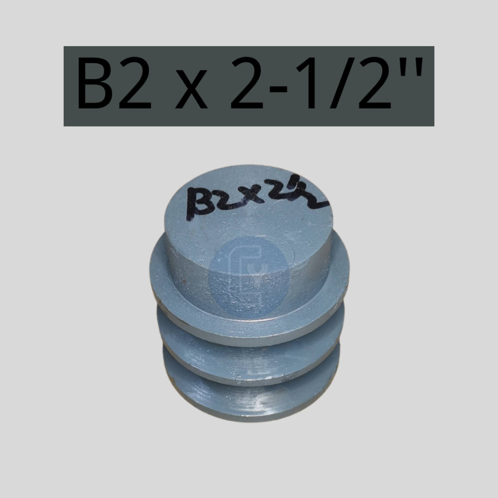 Pulley B2 x 2-1/2'' Local Pulley Cast Iron Pulley Made In Malaysia High ...