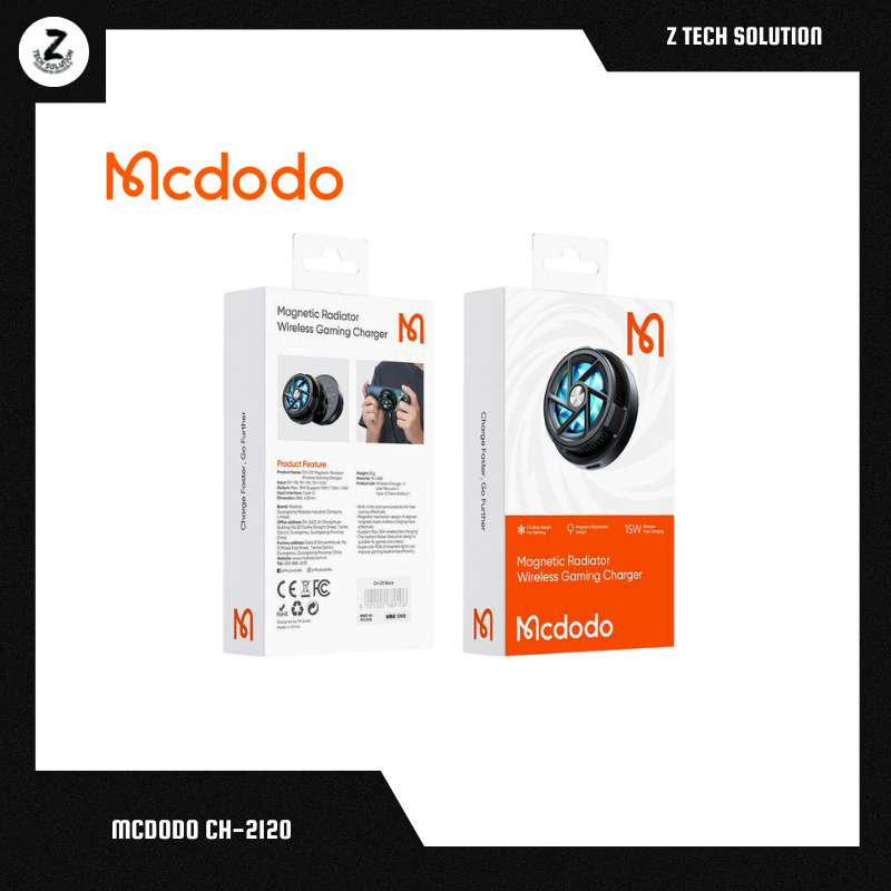 Mcdodo CH-2120 Magnetic Radiator Wireless Gaming Charger | Shopee Malaysia