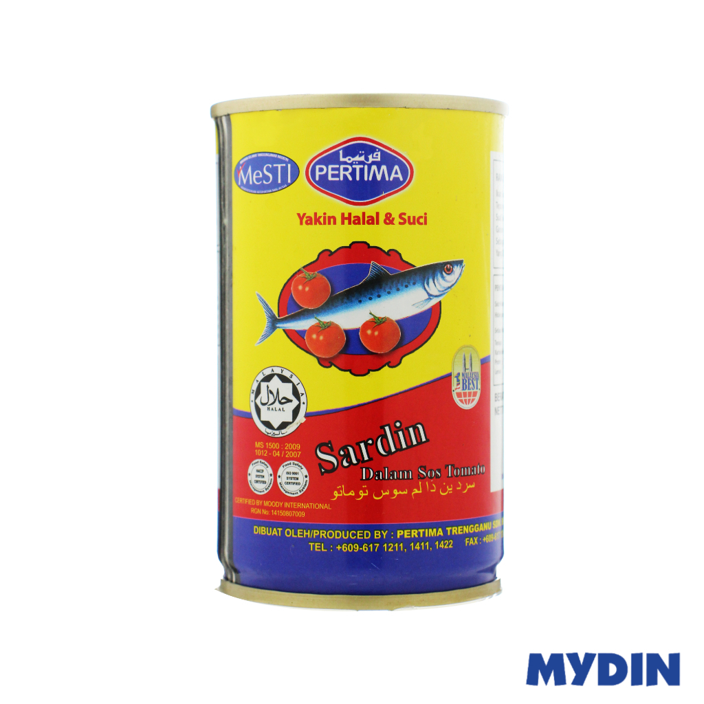 Pertima Sardines in Tomato Sauce (155g) | Shopee Malaysia