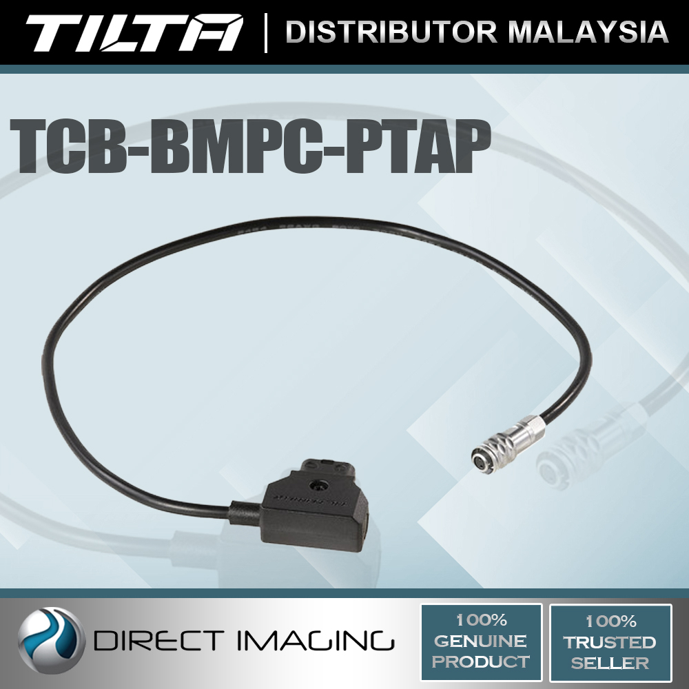 (Distributor Malaysia) Tilta D-Tap to 2-Pin Power Cable for BMPCC 4K Cameras TCB-BMPC-PTAP ...