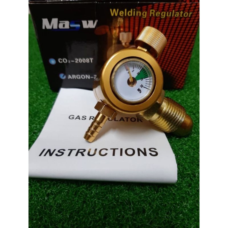 MASW Argon Gas MIG Regulator Welding Weld Flowmeter (2008Y) | Shopee ...