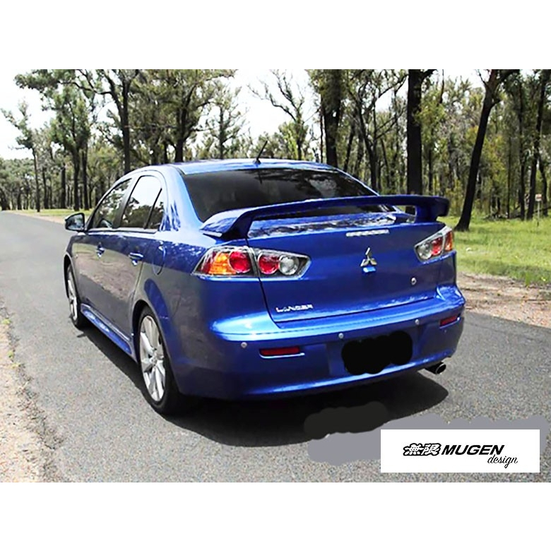 Mitsubishi Lancer GT / Evo 07y-17y Mugen Door Visor / Window Vent Visor ...