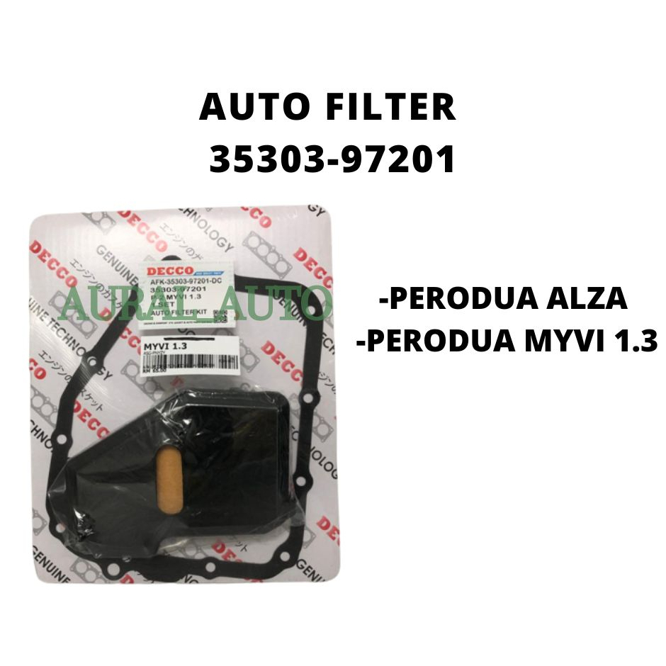 Auto Filter Perodua Myvi Alza 1.5 Myvi Lagi Best 2005-2013 With Gasket ...