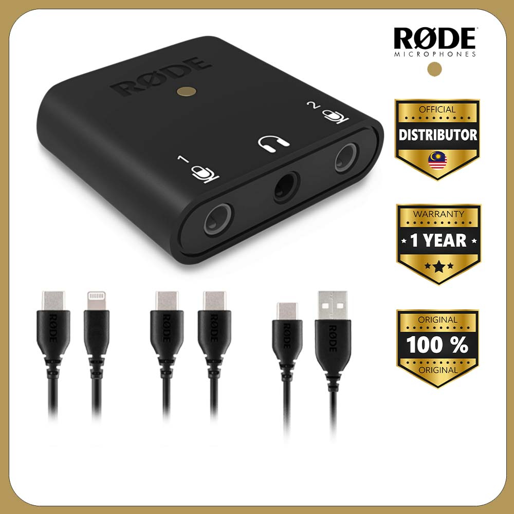RODE AI-Micro Ultra-compact dual-channel interface for recording high ...