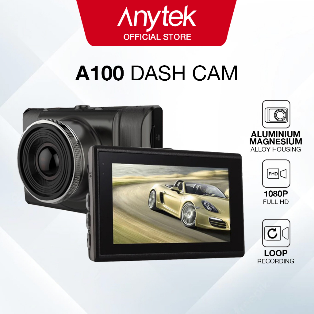 ANYTEK A100 Dash Cam Car Camera Recorder Night Vision Car Driving ...