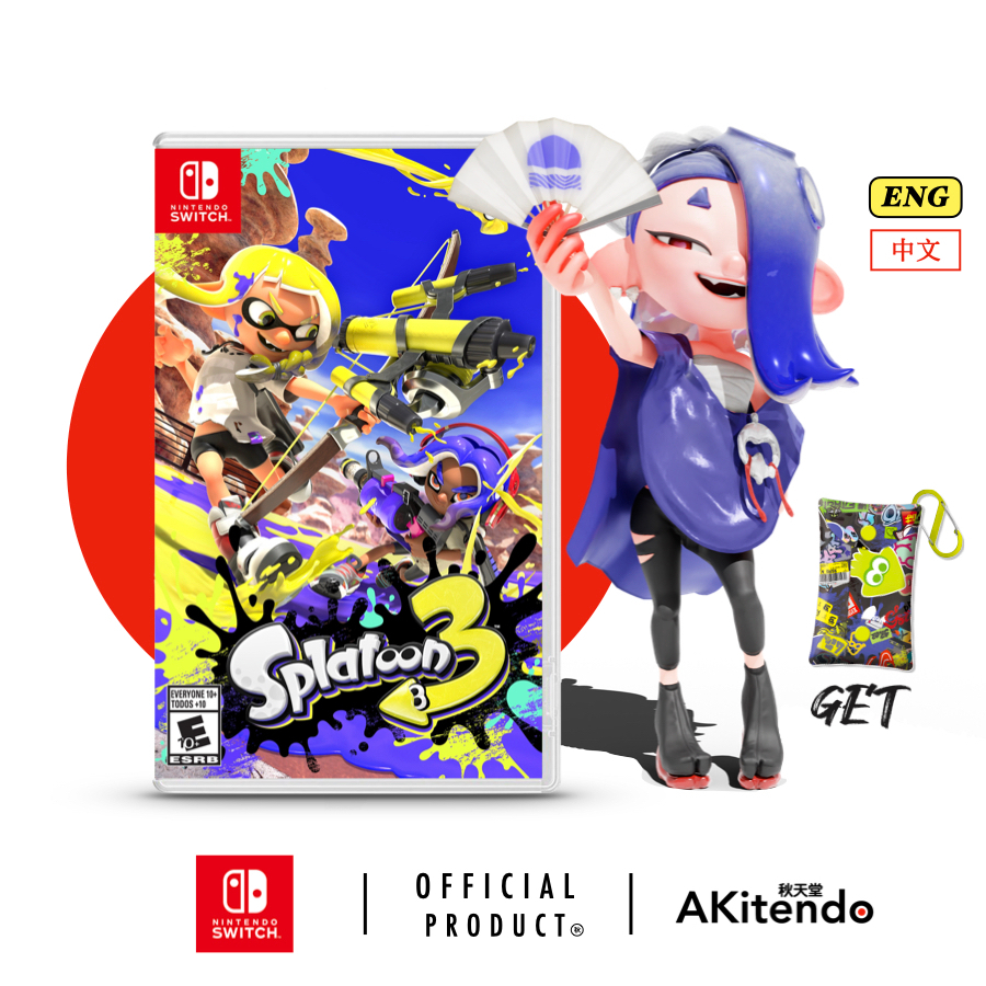 [READY STOCK] Nintendo Switch Splatoon 3 漆弹大作战3 (ENG/中文) | Shopee Malaysia