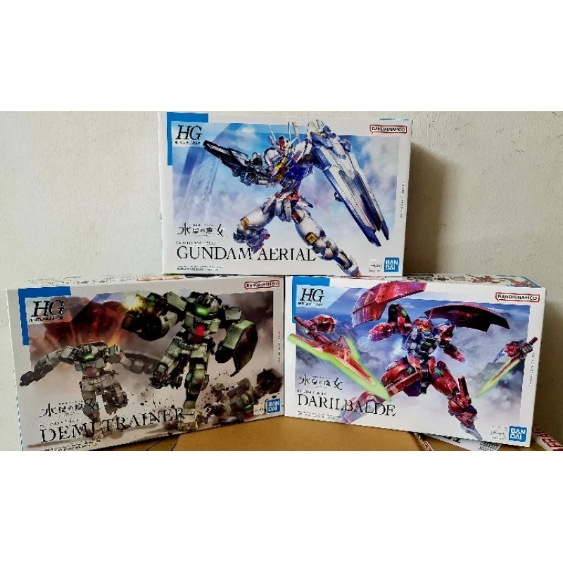 ** READY STOCK ** The Witch From Mercury Hg Series Combo Deal Combo Set ...
