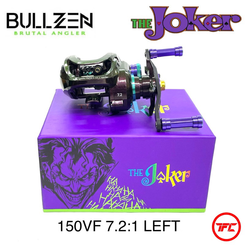 BULLZEN The Joker Limited Edition Baitcast Fishing Reel BC Baitcasting ...