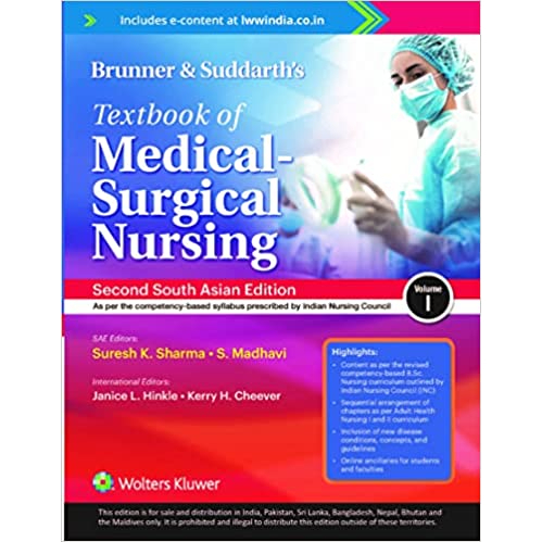 Brunner & Suddarth’s Textbook of Medical-Surgical Nursing (2 Vol. set ...