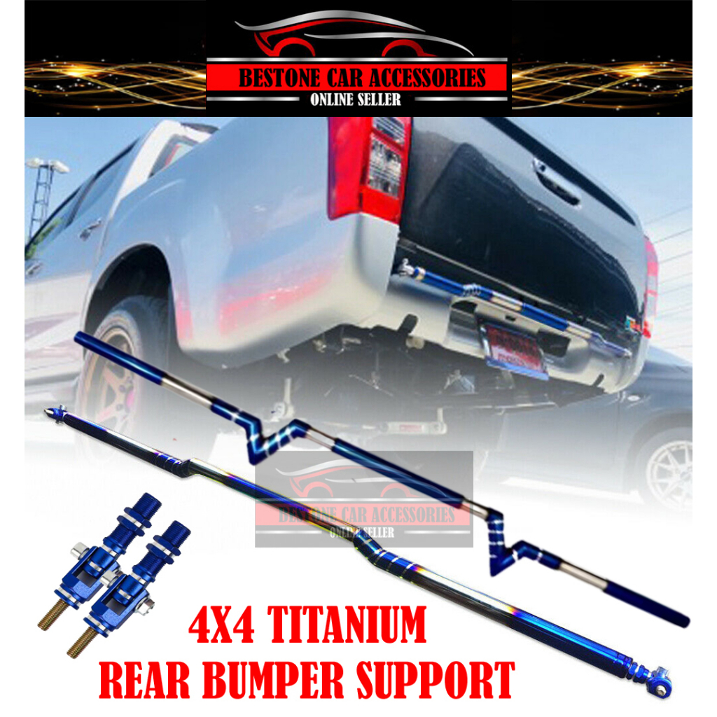 4X4 TITANIUM ALUMINIUM CRASH REAR BUMPER BAR | Shopee Malaysia