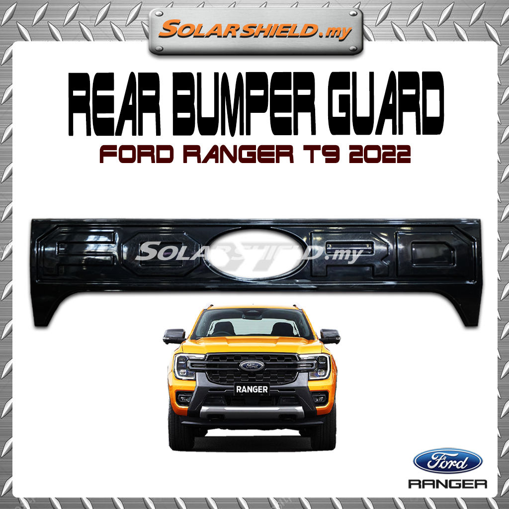 Ford Ranger T9 2022-2024 Rear Bonet Tail Gate Cladding Guard Trunk ...