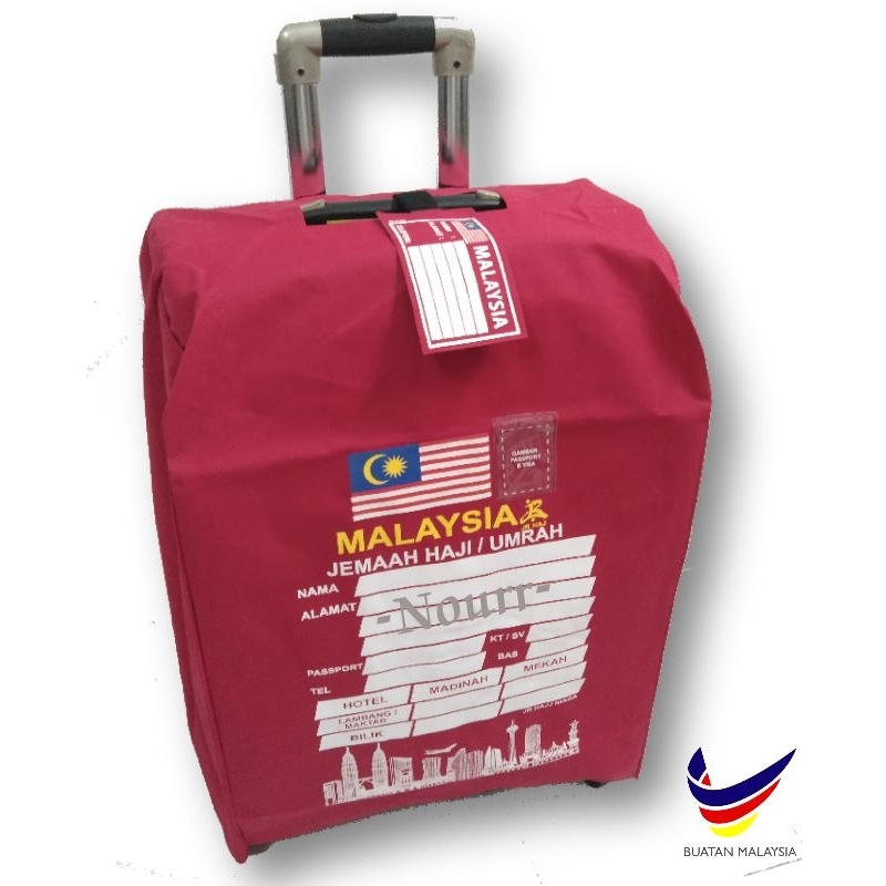 Sarung Beg Bagasi Haji Umrah PVC Tahan Lasak | Shopee Malaysia