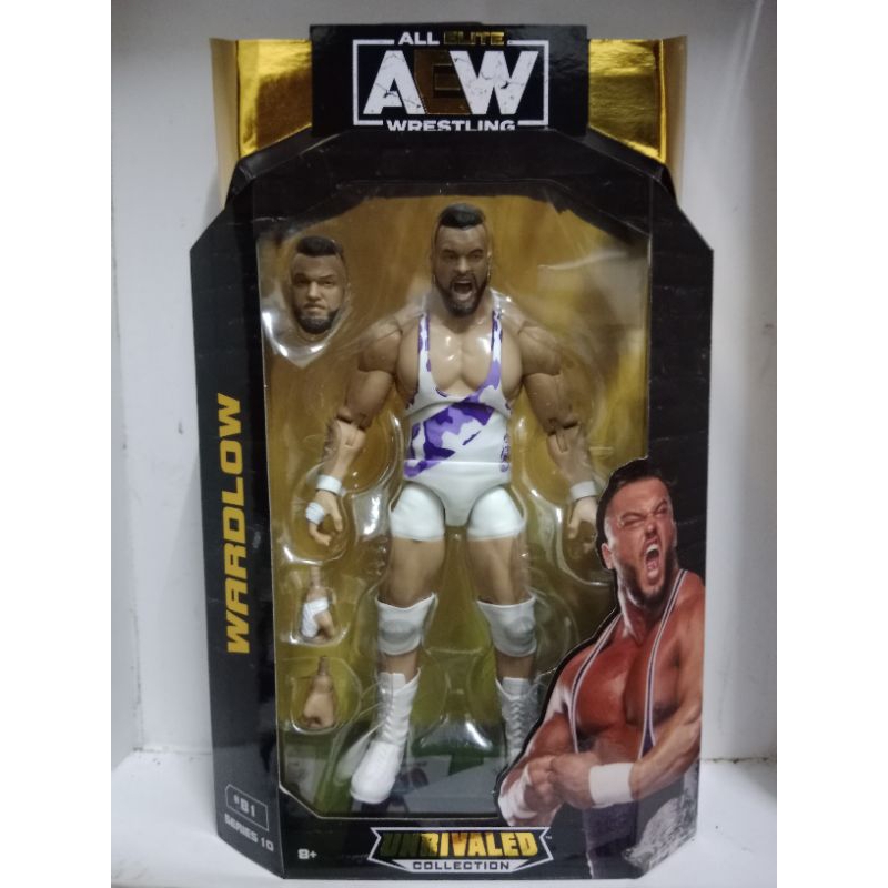 Jazwares AEW Unrivaled Series 10 Wardlow Wrestling Action Figure | Shopee Malaysia
