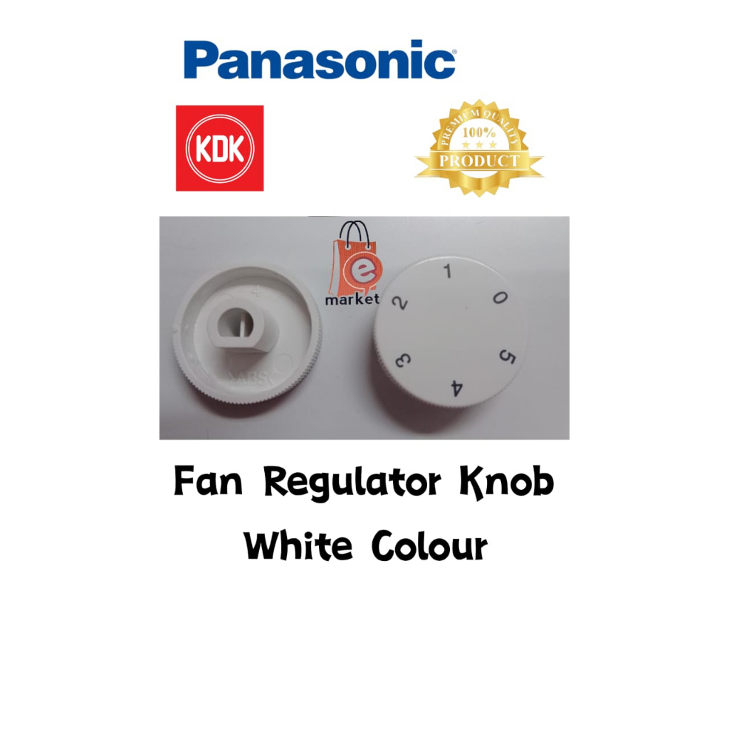 Panasonic / KDK Fan Regulator Knob White Colour | Shopee Malaysia