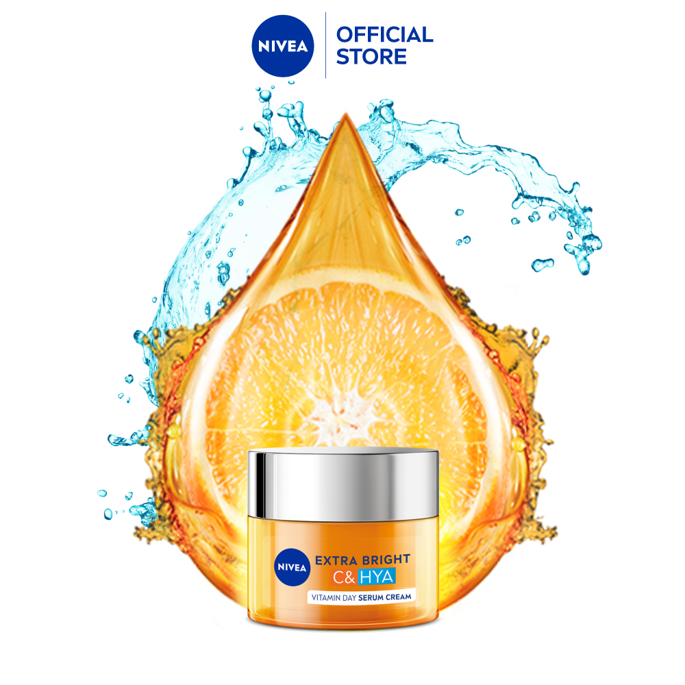 NIVEA Face Extra Bright C&Hya Vitamin Day Serum Cream SPF30 50 ml ...