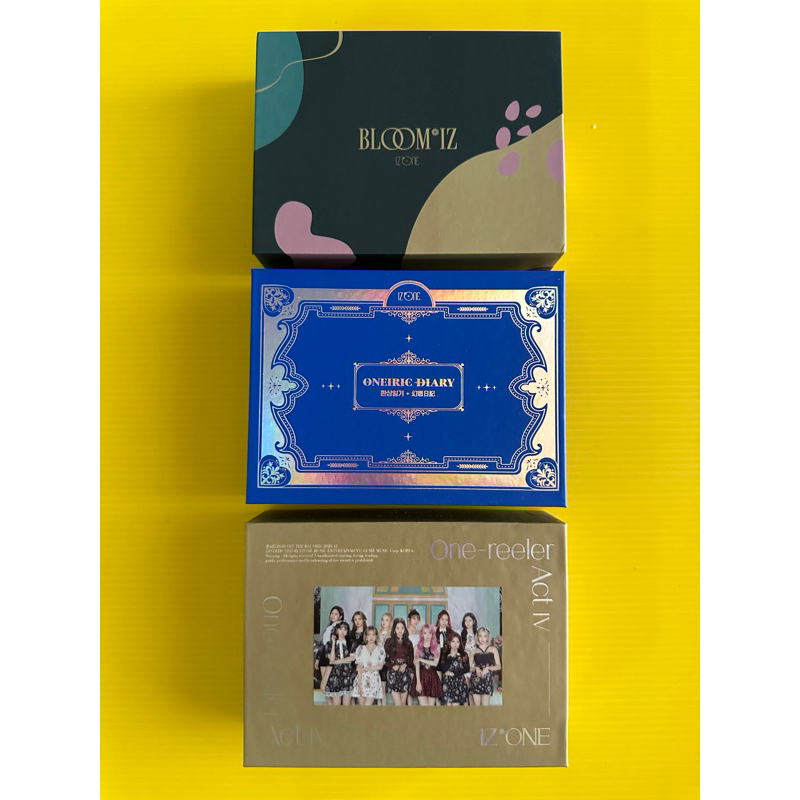 IZ*ONE IZONE Bloomiz / Oneiric Diary / One-reeler Kihno Kit | Shopee Malaysia