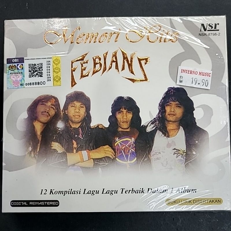 Febians - Memori Hitz (CD) | Shopee Malaysia