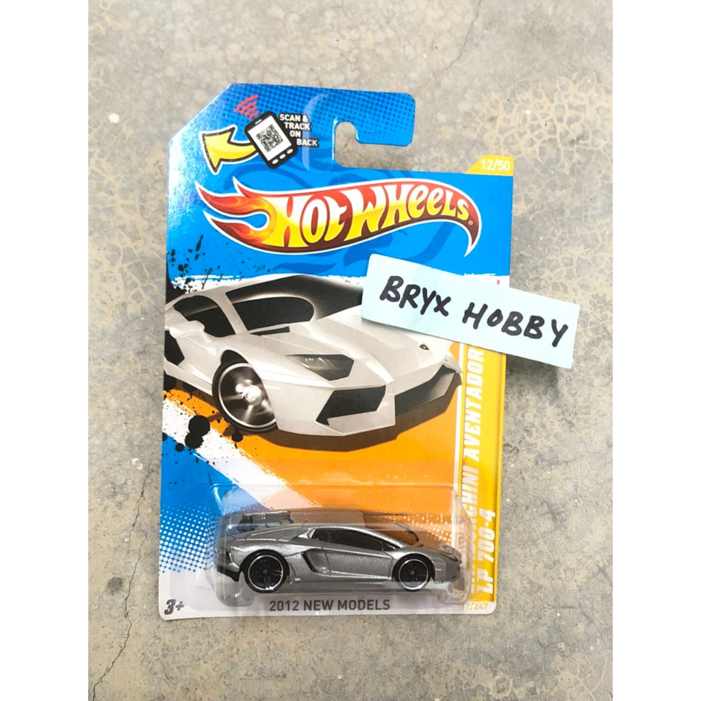 Hot Wheels US Carded 2012 New Models Lamborghini Aventador LP 700-4 #12 ...