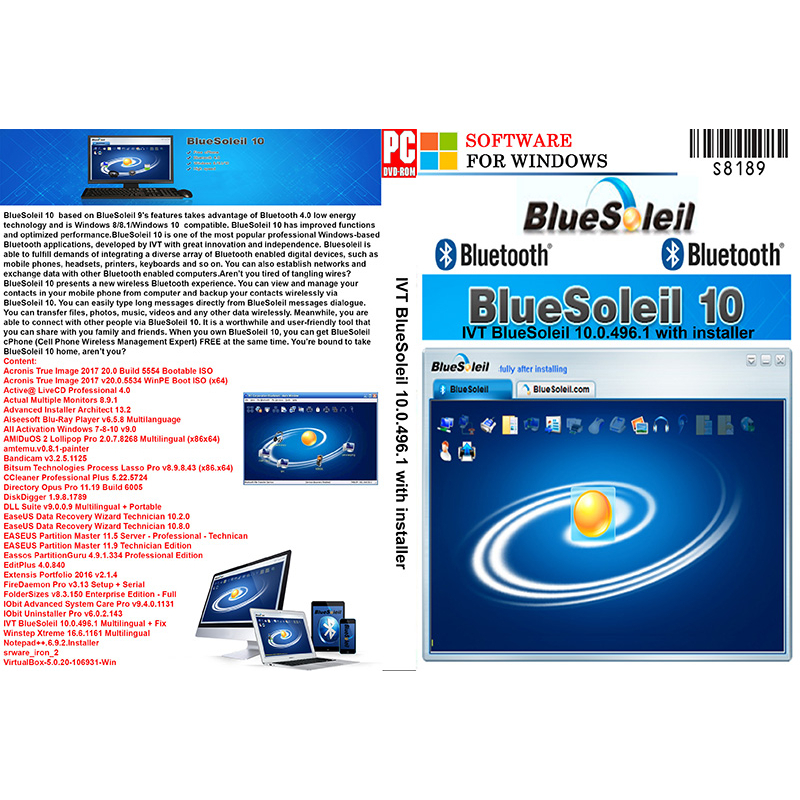 IVT BlueSoleil 10.0.496.1 with installer (S8189) | Shopee Malaysia
