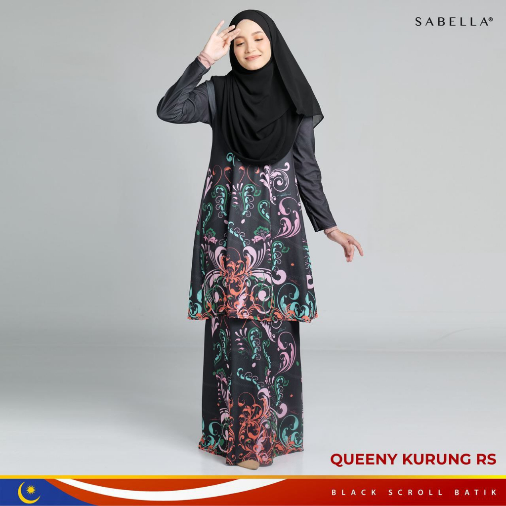 Sabella Baju Kurung Queeny Batik (READY STOCK) By Khaira Part 1 | Shopee Malaysia