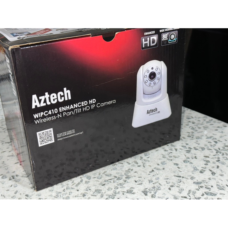 AZTECH WIPC410 ENHANCED HD WIRELESS-N IP CAMERA (WITH PAN/TILT ...