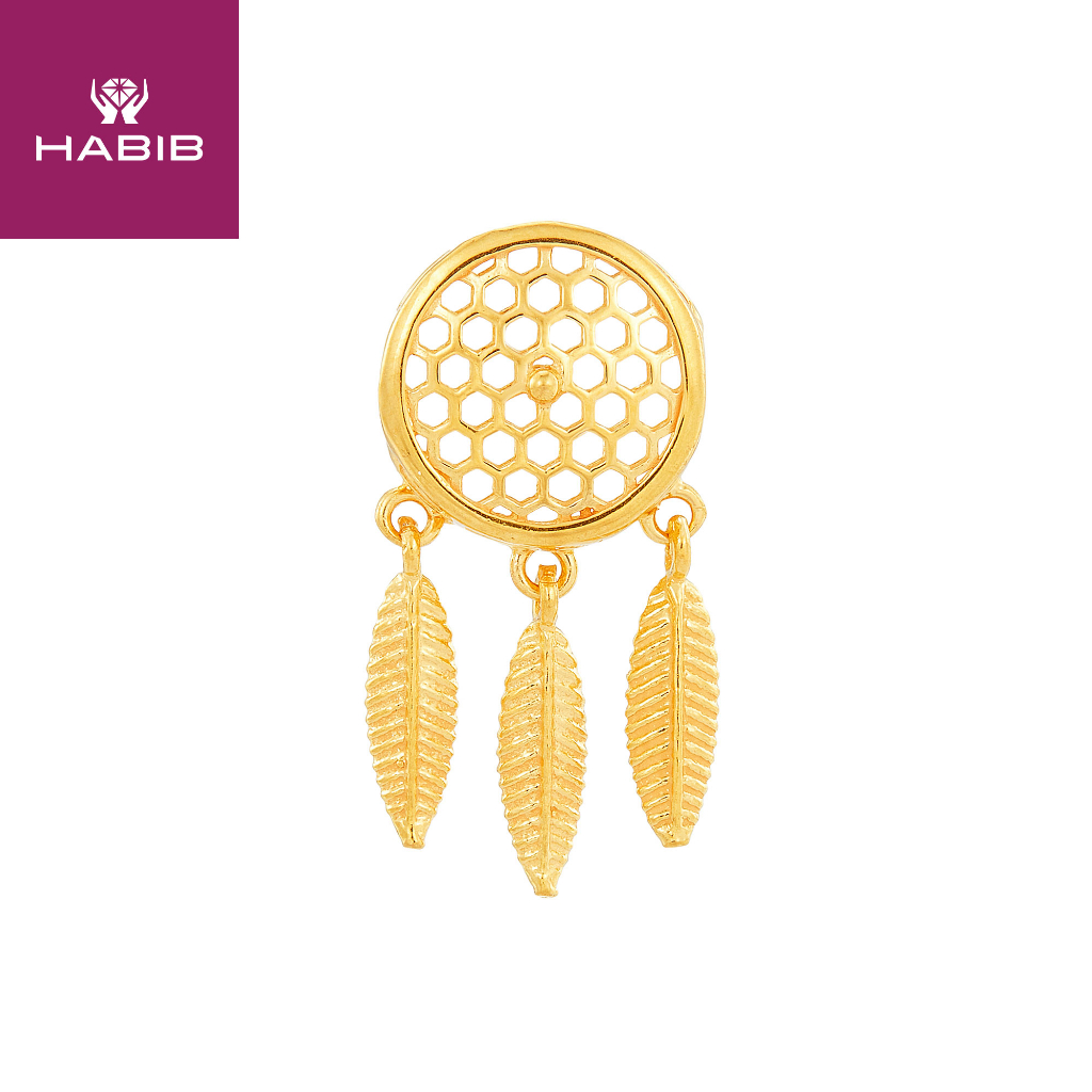 HABIB 916/22K Yellow Gold Charm C1521222 | Shopee Malaysia