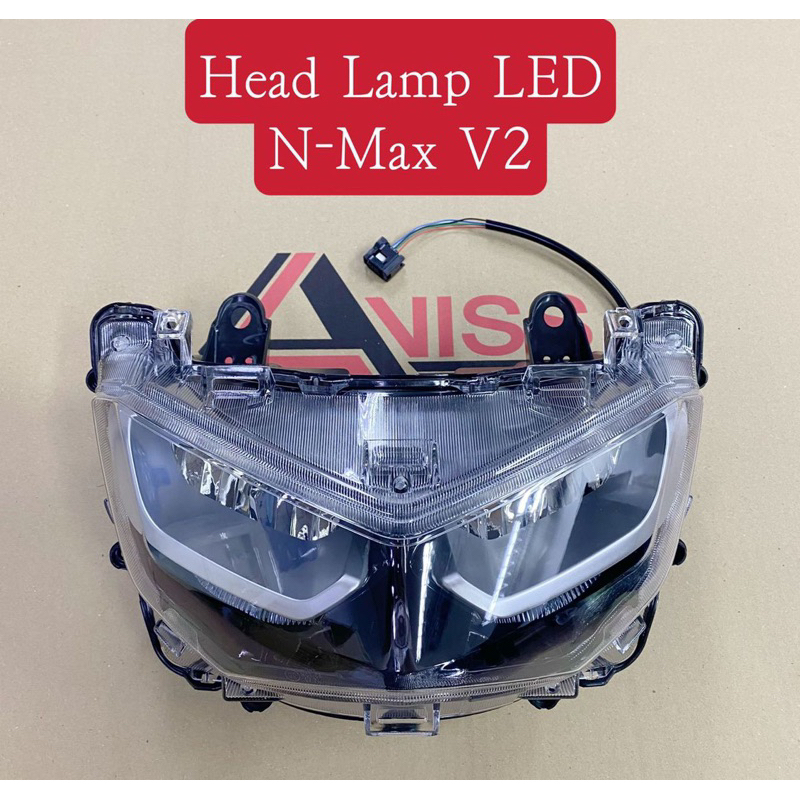 Yamaha NMAX N-MAX 155 V2 Head Lamp Light Lampu Besar Depan | Shopee ...